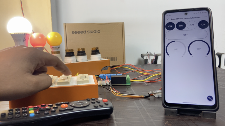 4 Node Home Automation System Using Smallest Esp32 Xiao Esp32 C3 7757